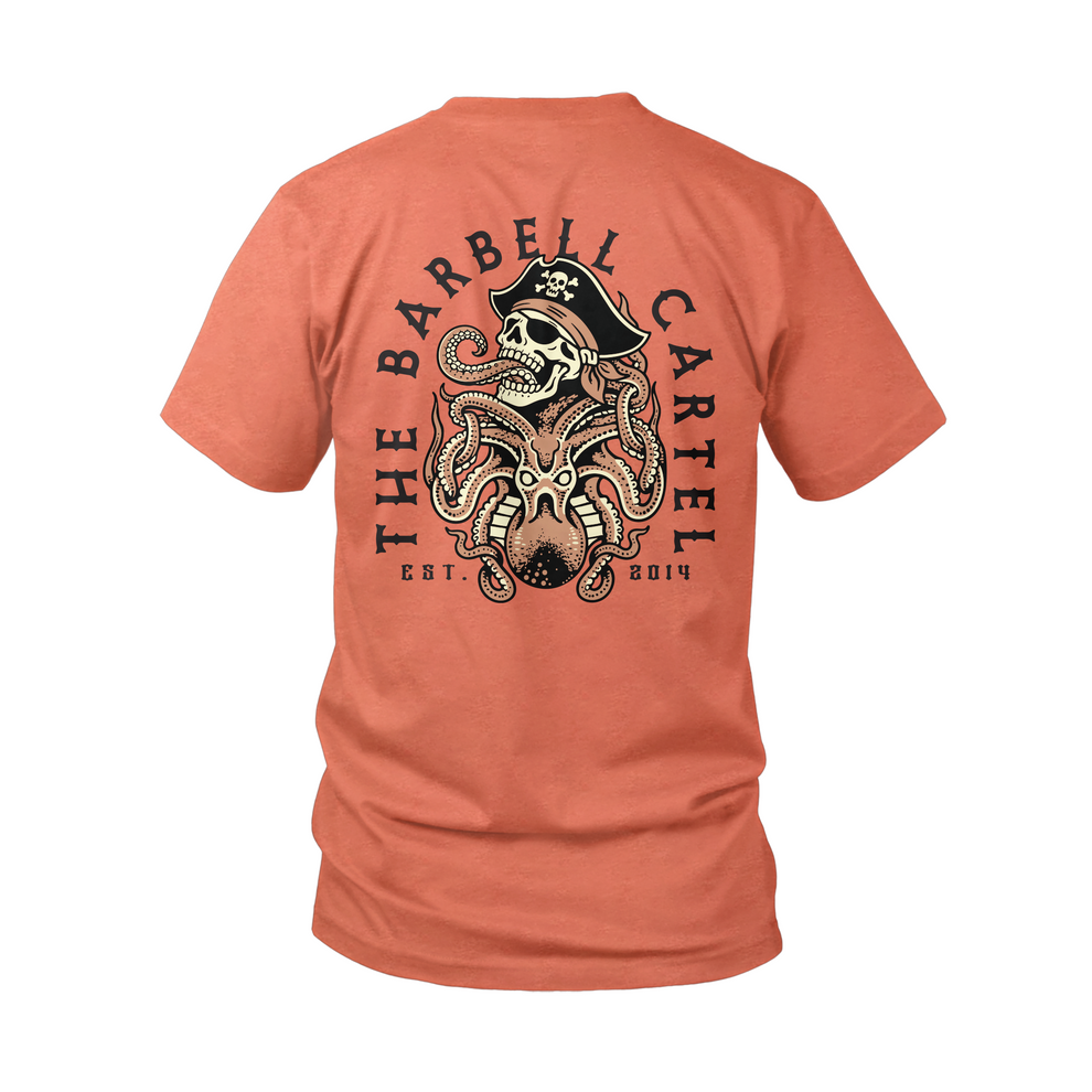 Seasick T-Shirt - Redwood – The Barbell Cartel