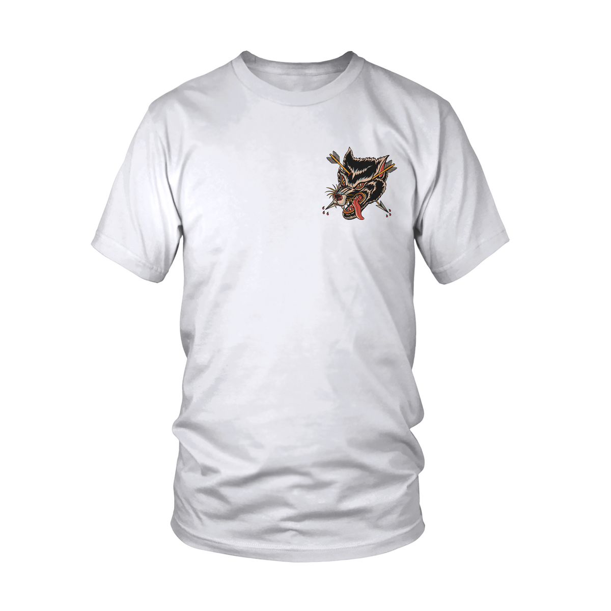 Wolves T-Shirt - White– The Barbell Cartel
